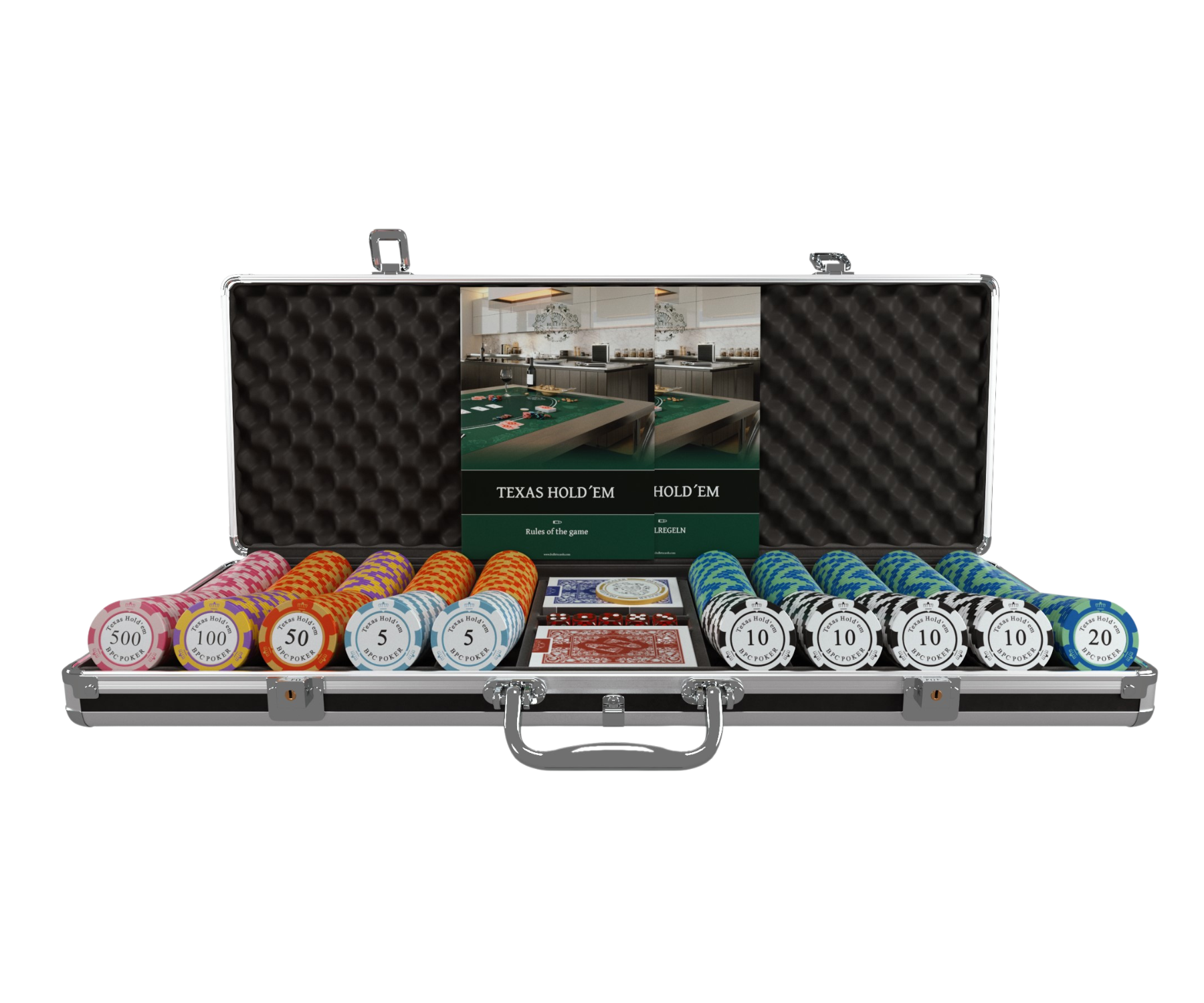 Poker Sets – Complete Chip & Card Sets in Cases | Bullets Cards ...