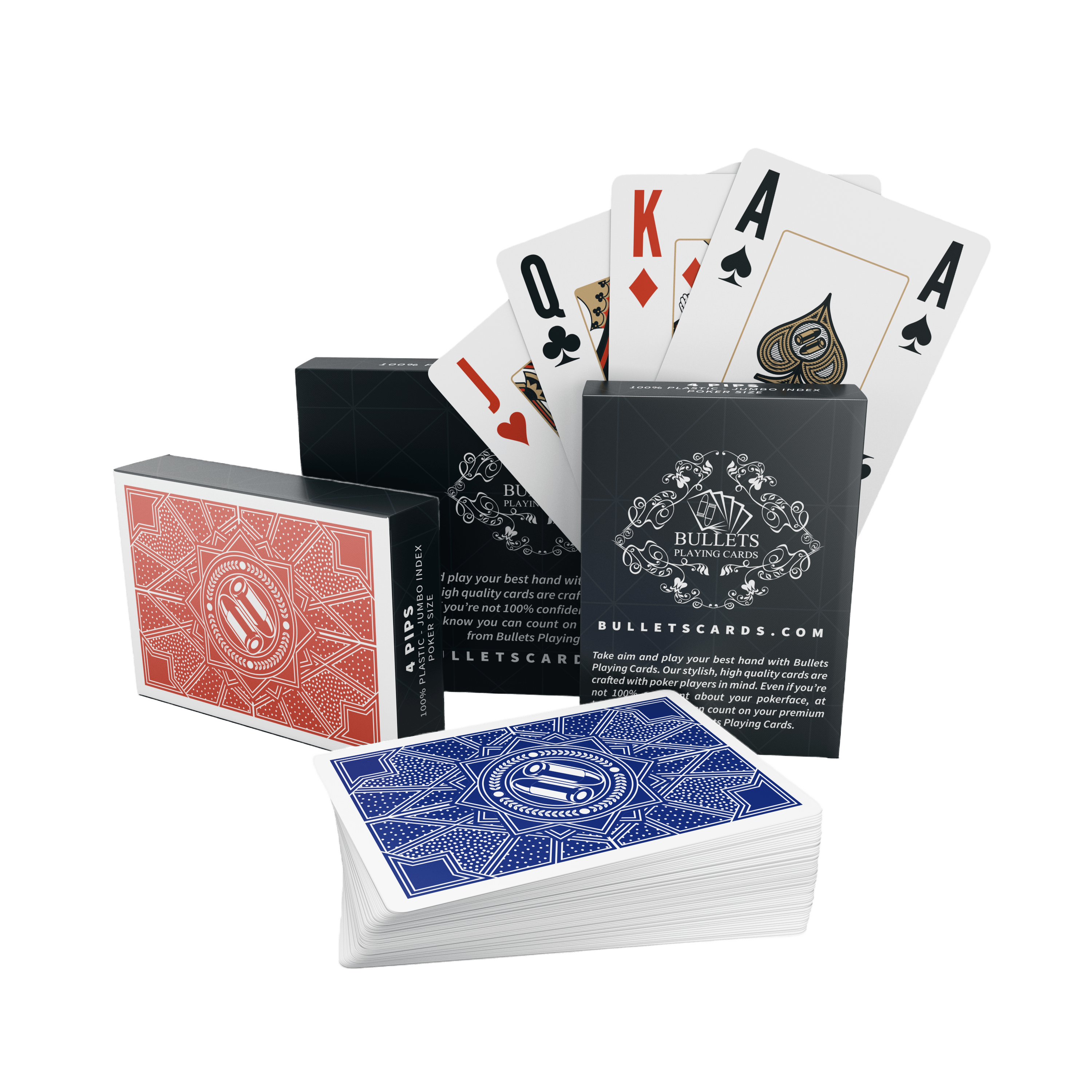 Bullets Playing Cards (US)